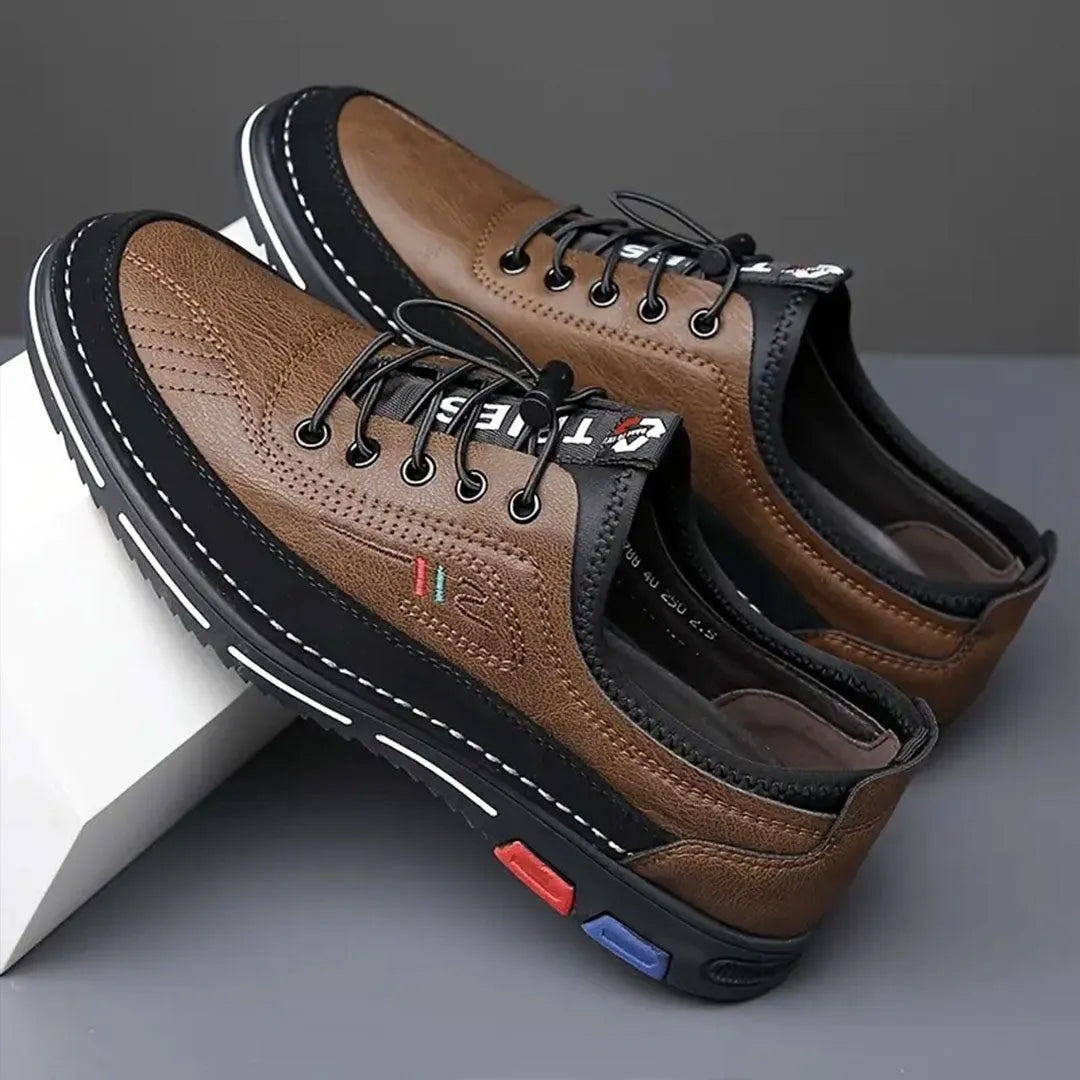 Derrick Leather Sneakers - Artisio