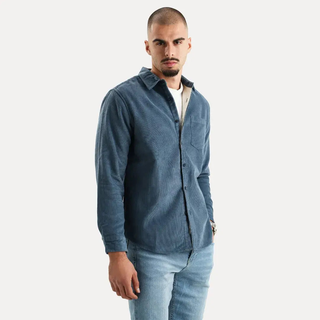 Stéphane Parker Corduroy Long Sleeve Shirt – Artisio