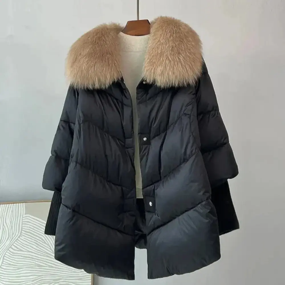 Gabriella Faux Fur Down Jacket – Artisio